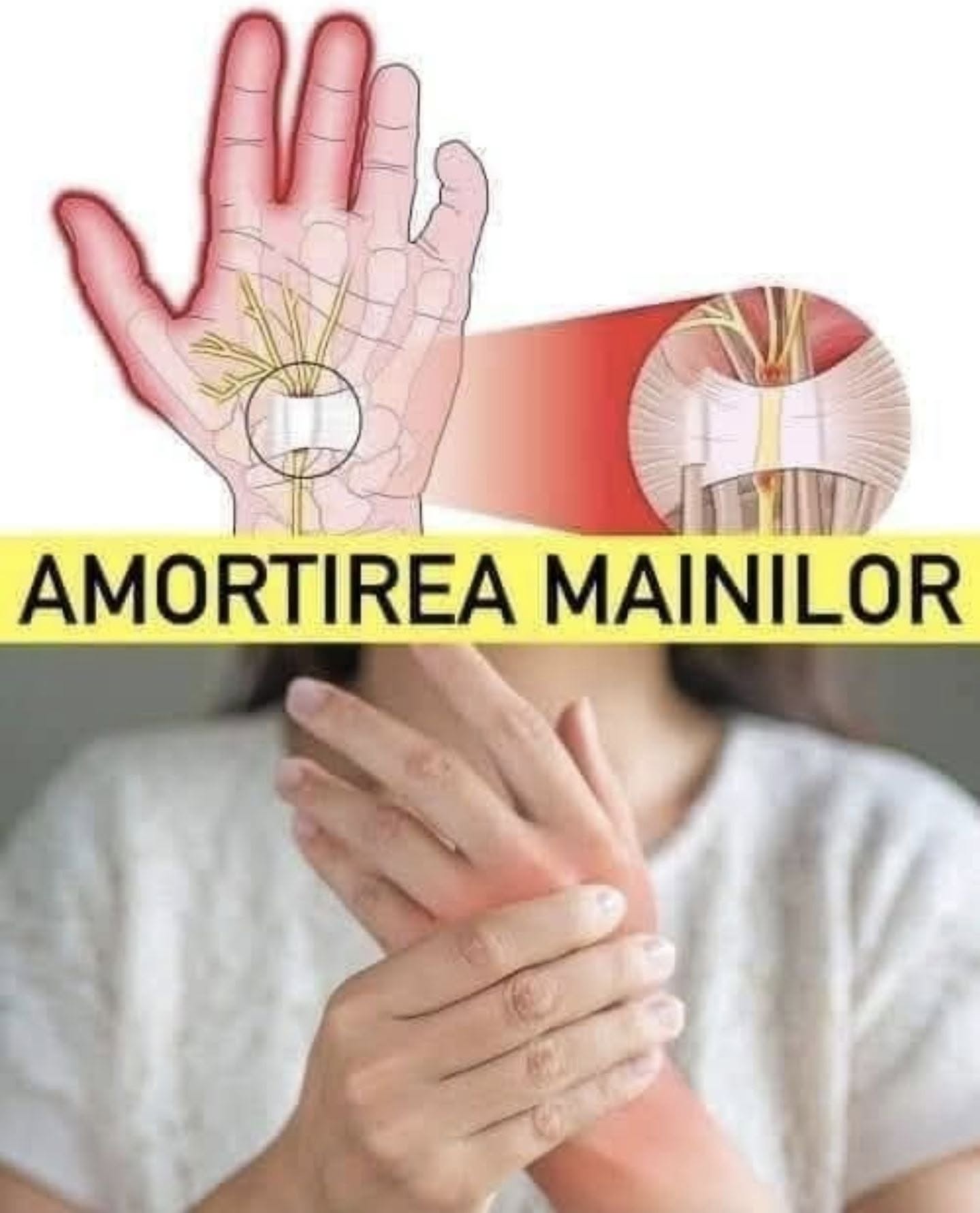 Amorțeala mâinilor noaptea poate ascunde o problemă gravă dacă observi ...